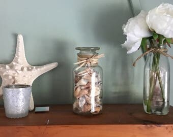 Jar of shells | Etsy