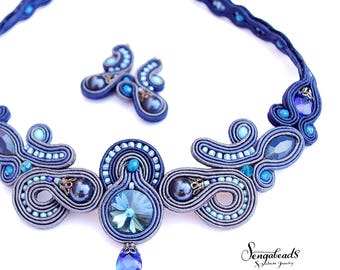 Soutache jewelry | Etsy