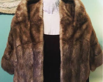 Vintage fur coat | Etsy