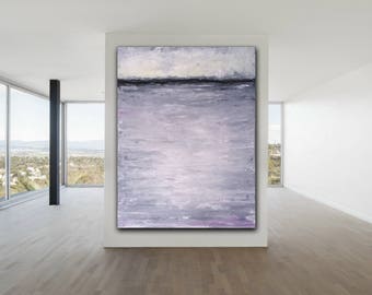 Gray abstract art | Etsy