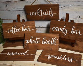Wedding sign bundle | Etsy