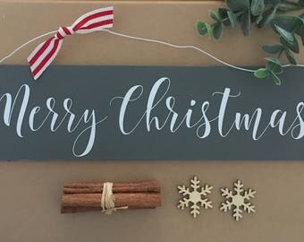 Christmas plaque | Etsy