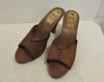 Vintage mules | Etsy