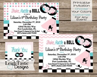 Sock hop party | Etsy