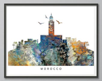 Morocco poster | Etsy