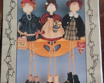 Cloth doll pattern | Etsy