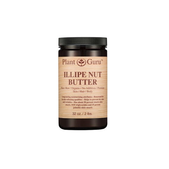 Illipe Nut Body Butter 100% Pure Raw Fresh Natural Cold