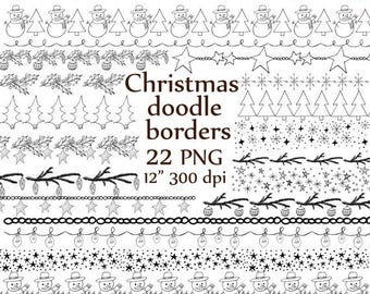 Christmas doodle | Etsy