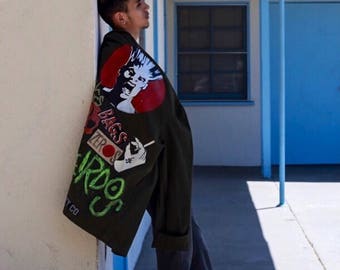 Punk jacket | Etsy