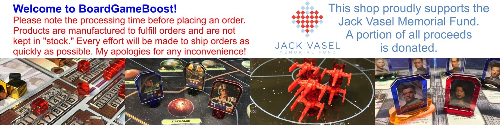 Unique accessories to enhance your gaming by BoardGameBoost