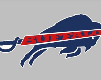 Buffalo bills decal | Etsy