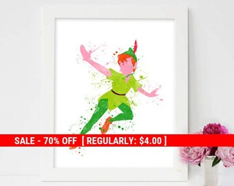 Peter pan art | Etsy