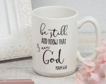 Scripture mug | Etsy