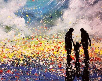 Family painting | Etsy