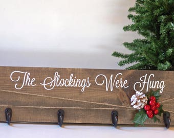 Stocking holder | Etsy