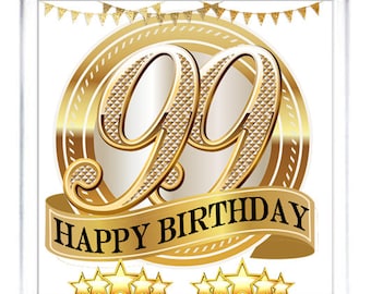 99th birthday | Etsy