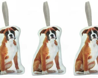 Boxer dog ornament | Etsy