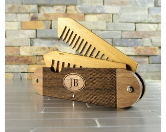 Beard comb | Etsy