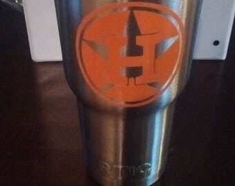 Astros tumbler | Etsy