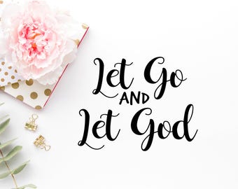 Let go let god | Etsy