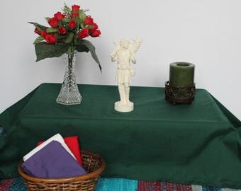 Religious tablecloth | Etsy