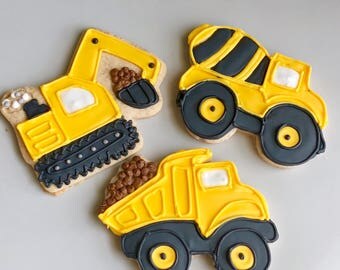 Construction cookies | Etsy