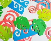 Items similar to Moana die cuts, Moana birthday party table decor ...