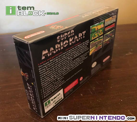 Mini Super Nintendo SNES Protector Boxes / Cases Classic