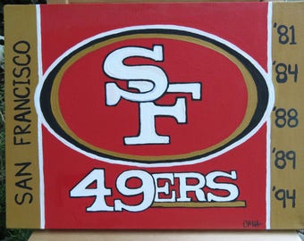 49ers wall art | Etsy