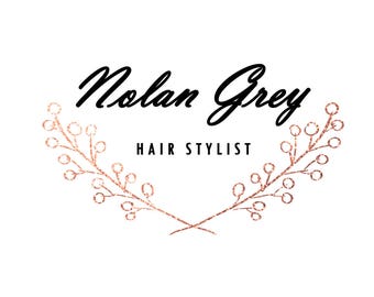 Hair stylist logo | Etsy