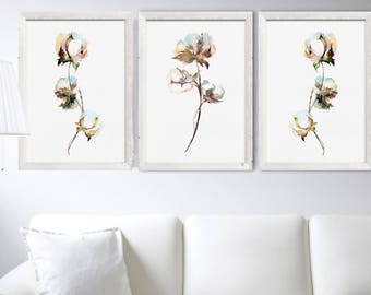 Cotton wall art | Etsy