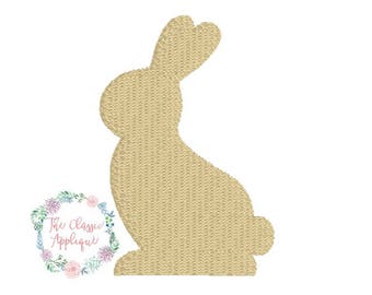 Rabbit embroidery | Etsy