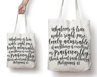 Whatever is pure | Etsy