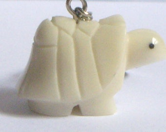 Wood Turtle Keychain