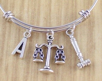 Silver Lawyer Graduation Ring Lawyer Jewelry Lawyer