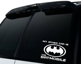 Batmobile decal | Etsy