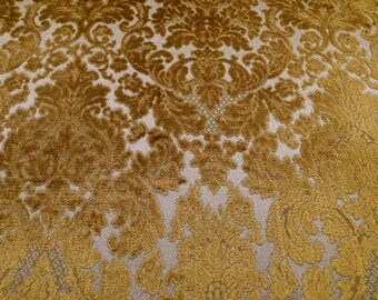 Cut velvet fabric | Etsy