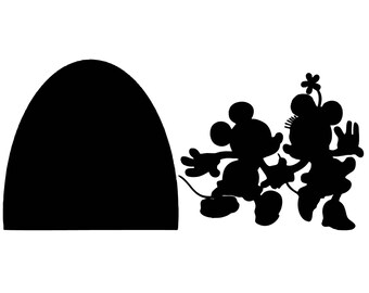 Mouse hole decal | Etsy