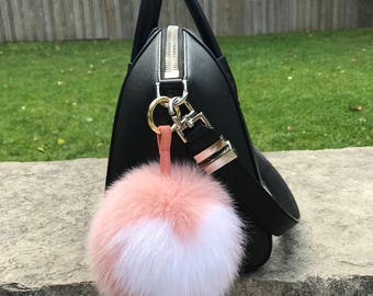 Pompom keychain | Etsy