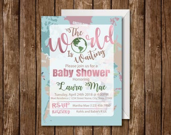 World baby shower | Etsy