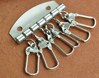 Silver key holder | Etsy