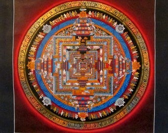 Mandala painting | Etsy