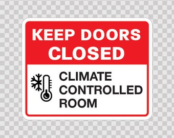 Keep door closed | Etsy