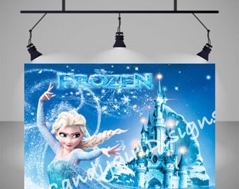 Frozen backdrop | Etsy