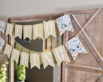 Rustic spring decor | Etsy