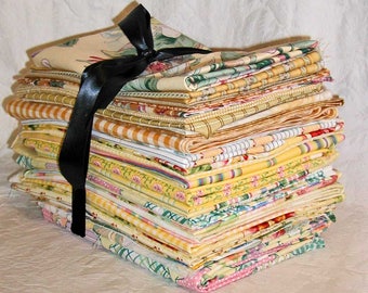 Floral stripe fabric | Etsy