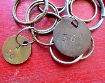 100 Pack of 1.25 Large Key Rings Heat Treated High