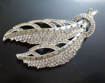 Rhinestone feathers | Etsy