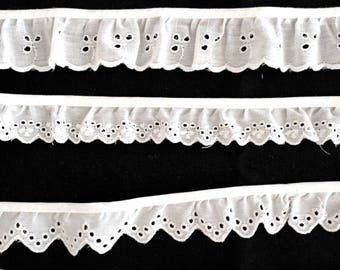 Eyelet lace trim | Etsy