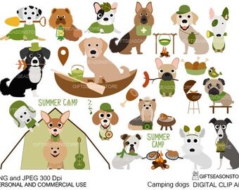 Camping art | Etsy